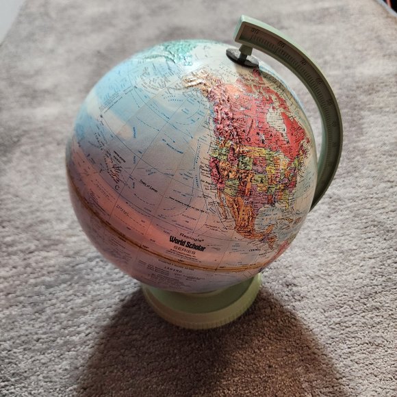 Replogle | Other | Vintage Replogle World Scholar Series Globe 9 ...
